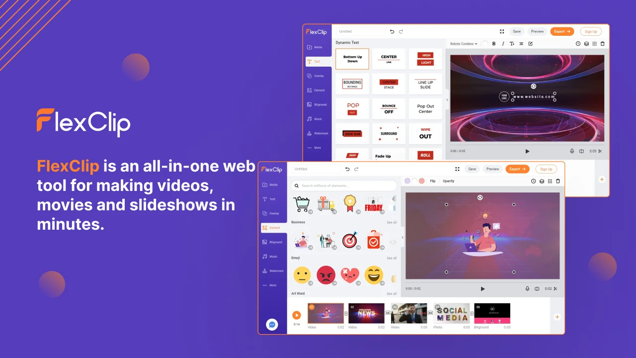 Reviewing FlexClip: An Innovative Web-Based Video Editing Tool - Elle Rosegold Photography